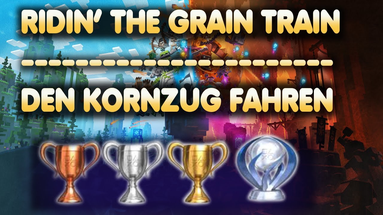 Minecraft Legends | Ridin’ the Grain Train | Trophy | Achievement Guide ...