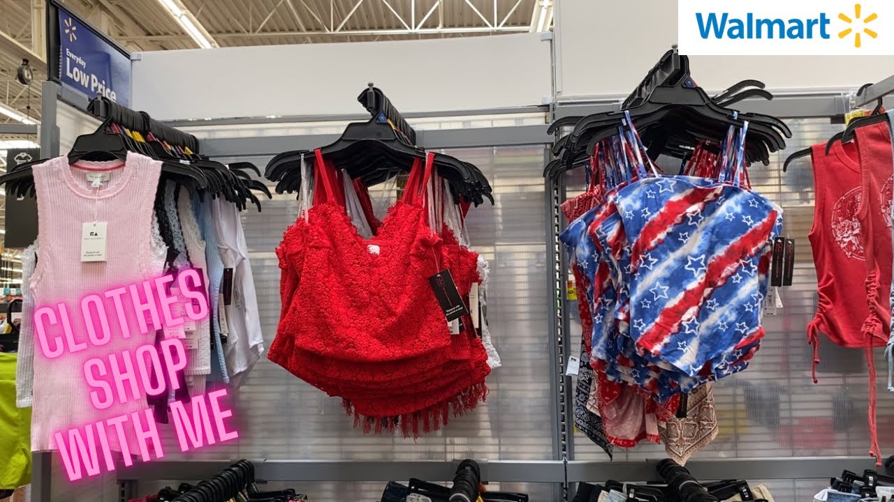 WALMART WOMEN’S CLOTHES SHOP WITH ME 👗 WALMART SUMMER CLOTHING 👚 ...
