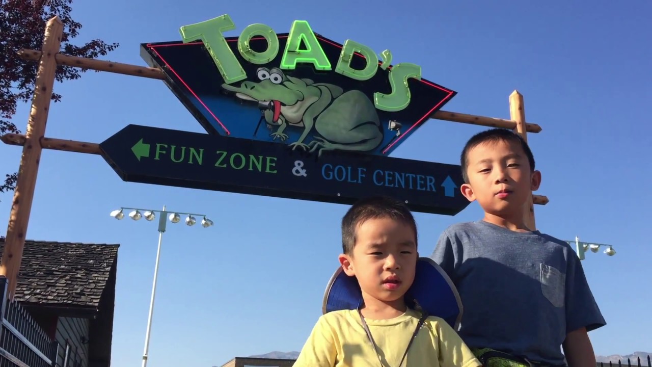 Toad's Fun Zone, Ogden Utah (bonus footage) - YouTube