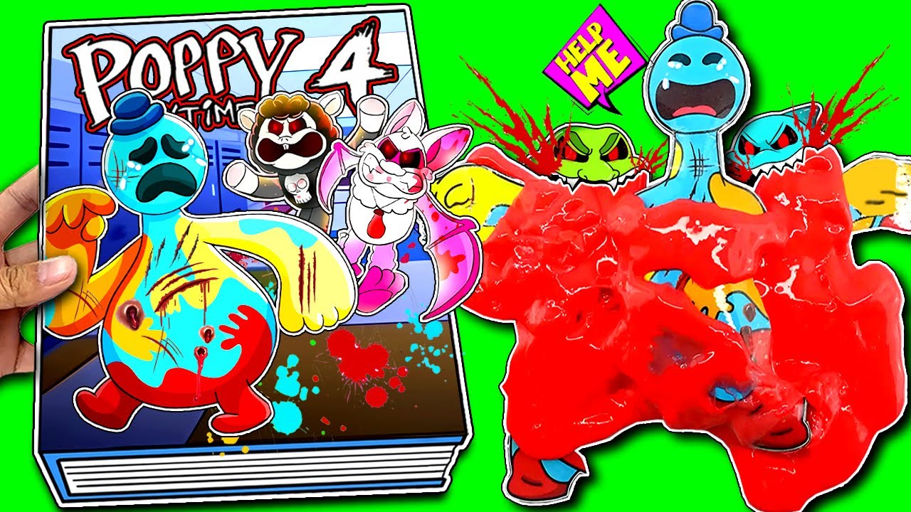 Making POPPY PLAYTIME 4 Game Book + (Doey Squishy) ep 9 - YouTube