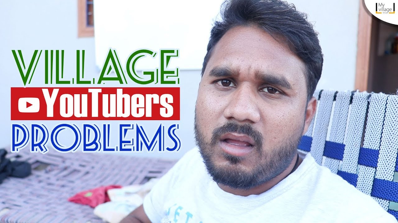 Village Youtubers Problems | comedy | my village show - YouTube