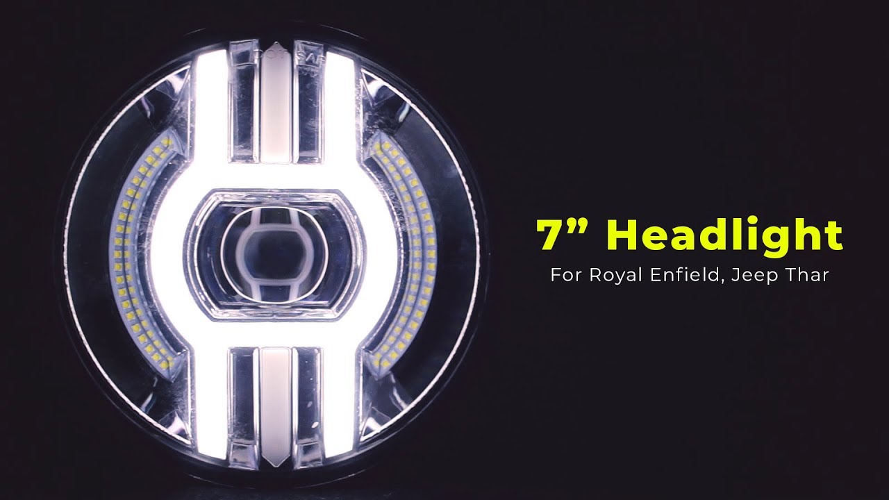 Royal Enfield Bullet LED Headlight DRL With WARRANTY | Royal Enfield ...