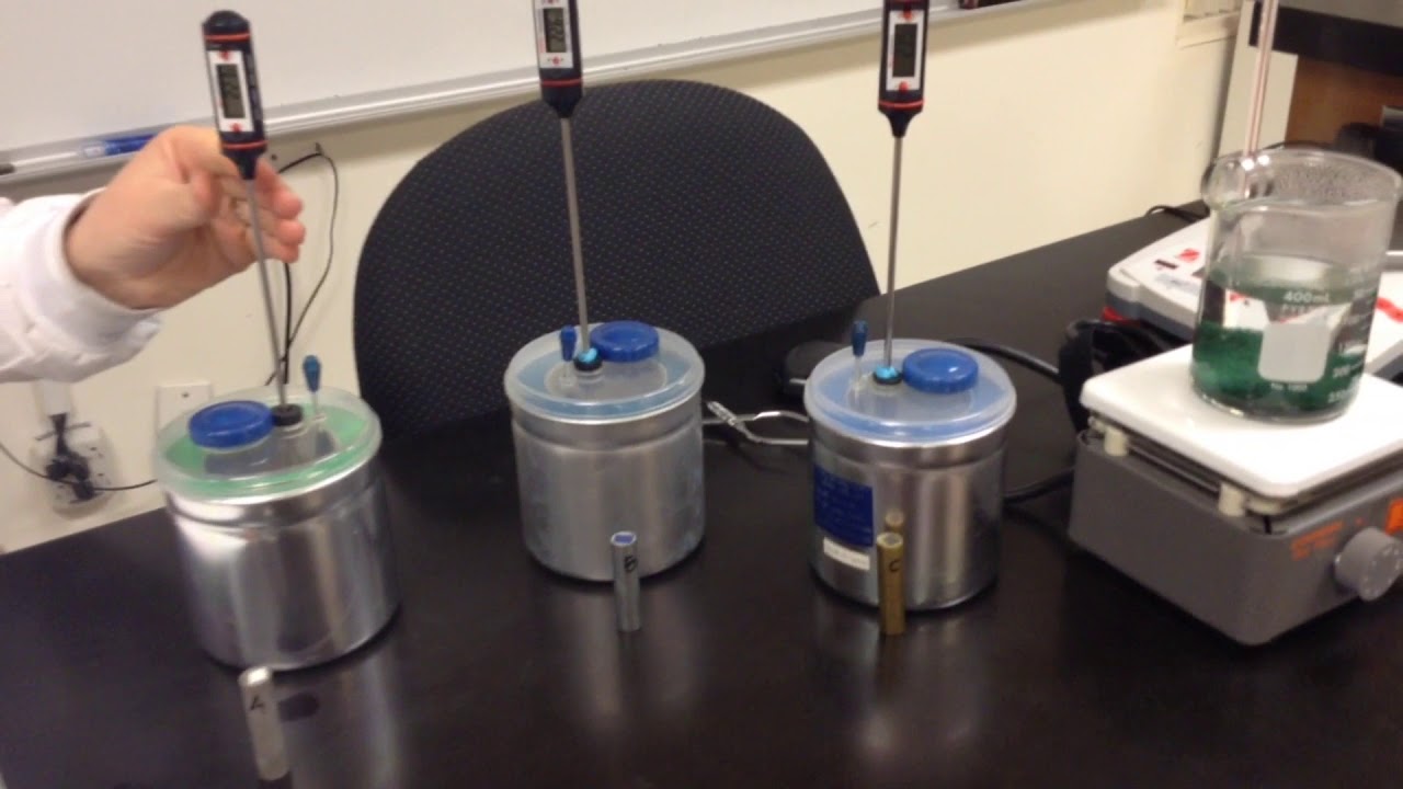 chap3 labo 1 STE calorimetrie - YouTube