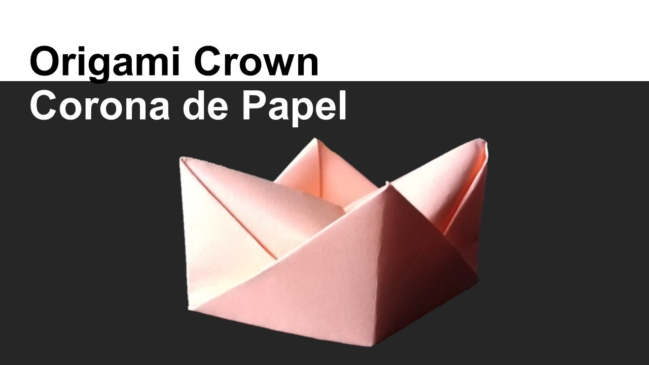 Origami Crown 👑 , How to Make a Paper Crown, DIY Handmade Crafts ...