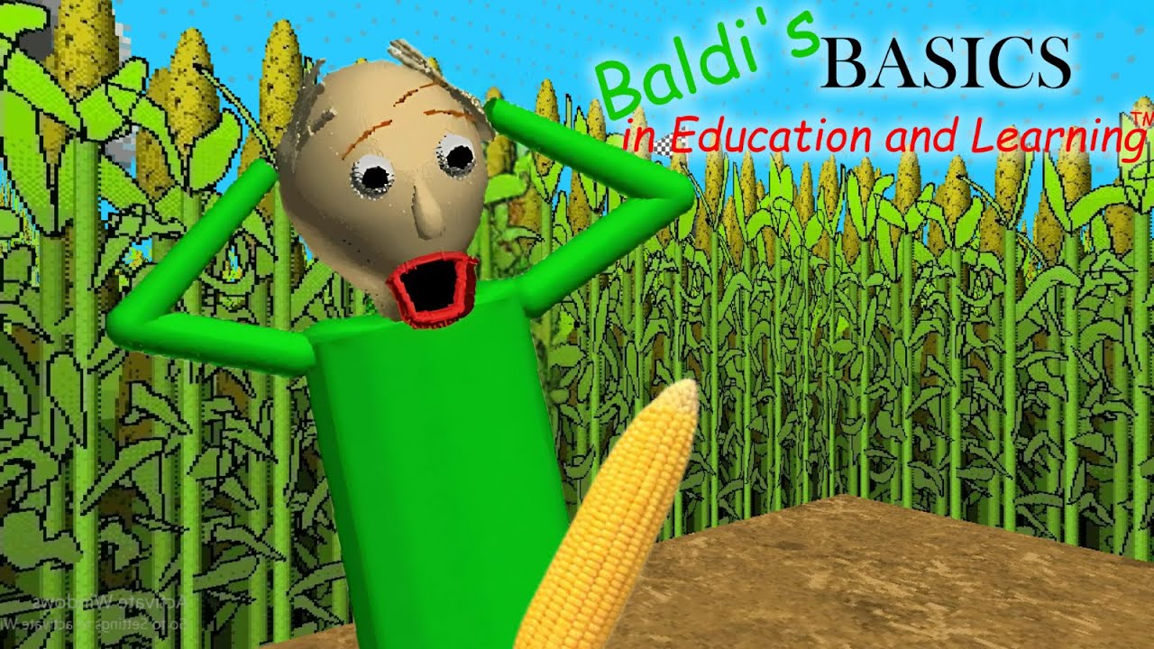 I STOLE BALDI'S CORN 😂 - YouTube