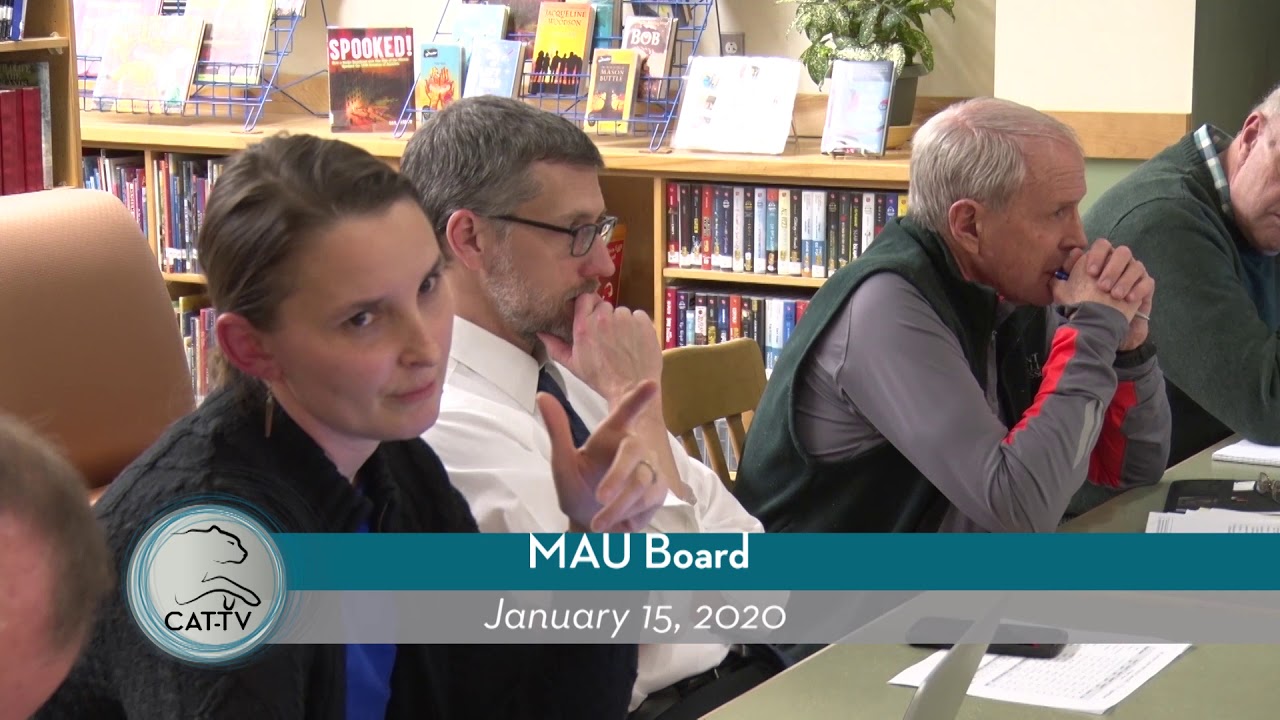 MAU Board // 01/15/20 - YouTube