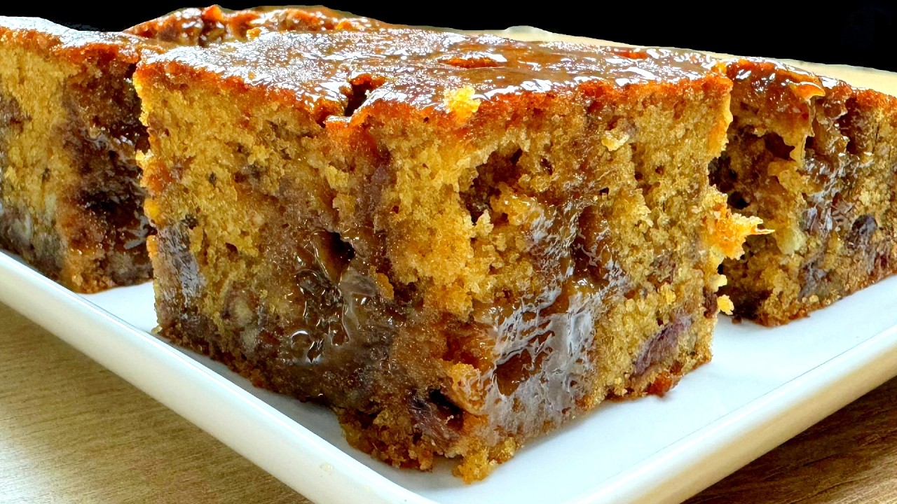 Quick Delicious Cake recipe! Sticky Toffee Cake recipe - Cake in 5 ...