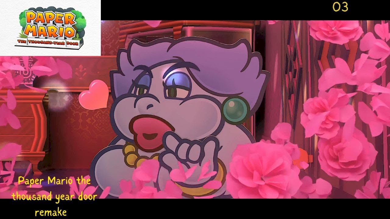MADAME FLURRIE | Paper Mario The Thousand Year Door Gameplay ...