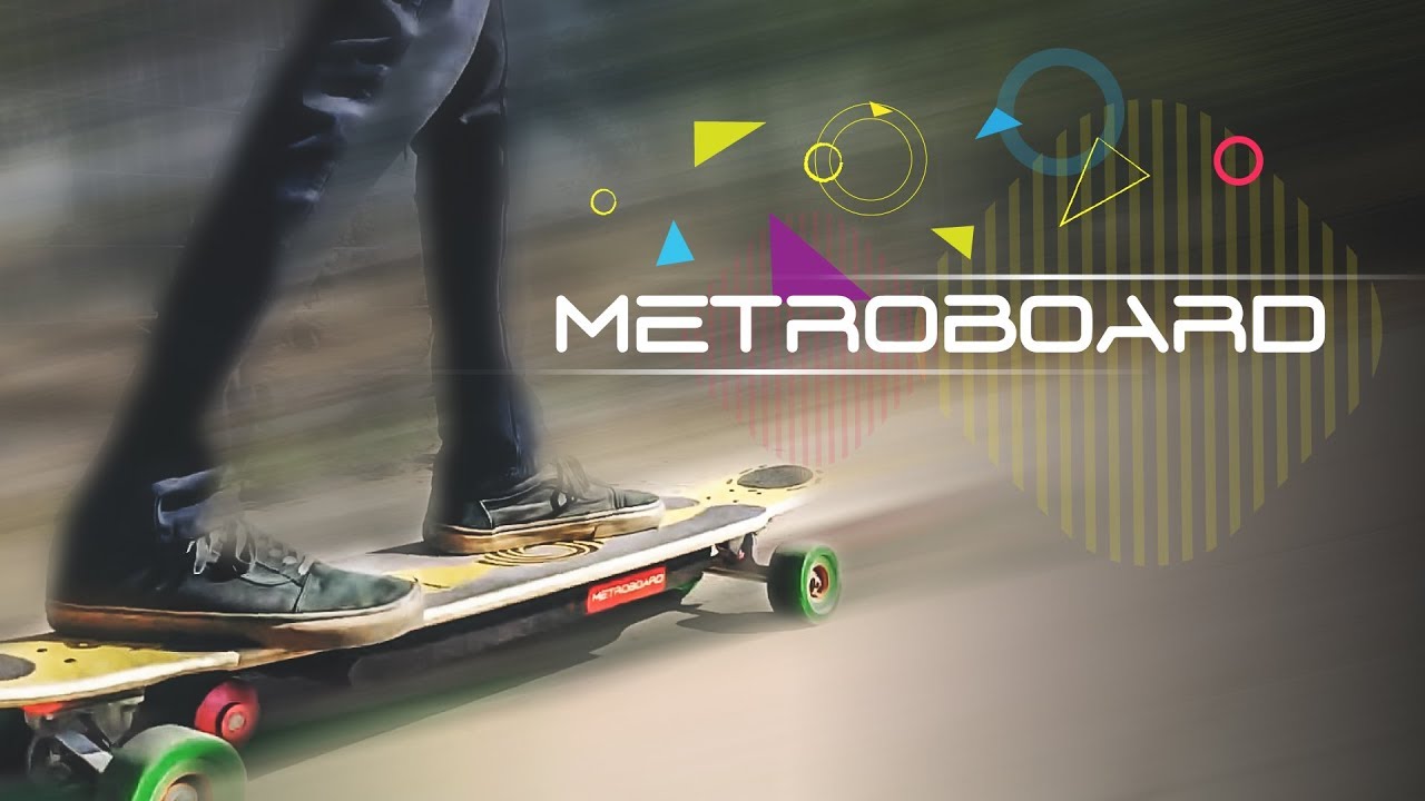 Electric Skateboard River Run - Metroboard - YouTube