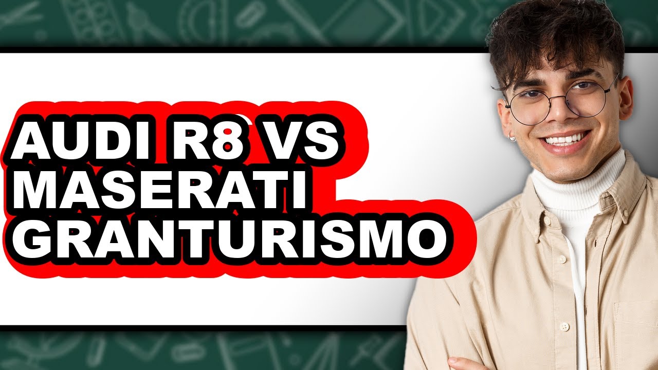 Audi R8 Vs Maserati Granturismo - Which Is Better? - YouTube