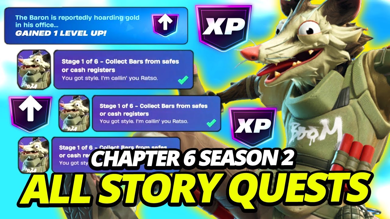 How to Complete ALL Story Quests (FREE LEVEL UP XP) Outlaw: Skillet in ...