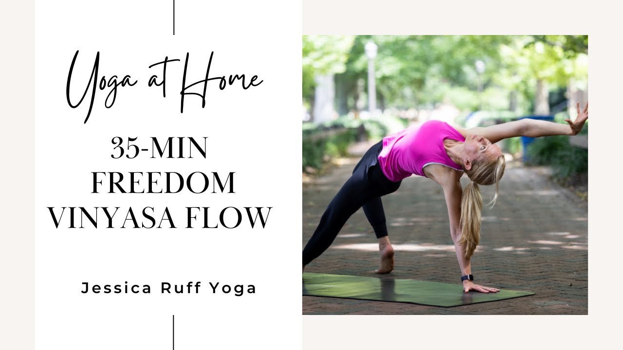 Freedom Flow - 35-min Vinyasa Yoga Practice for July 4th - YouTube