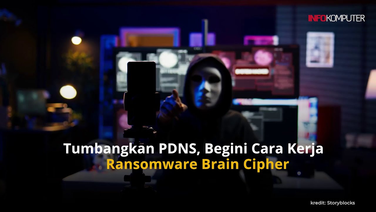 Tumbangkan PDNS, Begini Cara Kerja Ransomware Brain Cipher - YouTube