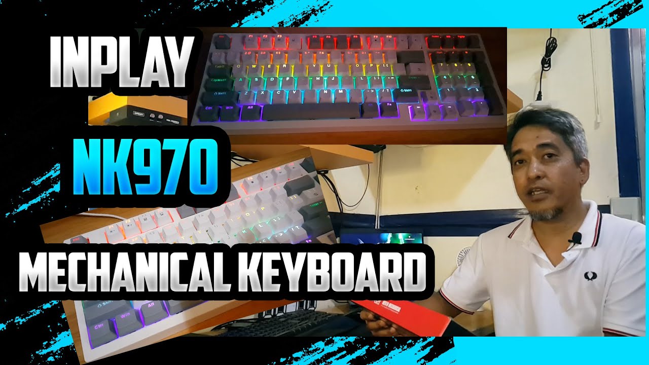 Inplay NK970 Wired Mechanical Keyboard 97 Keys - YouTube