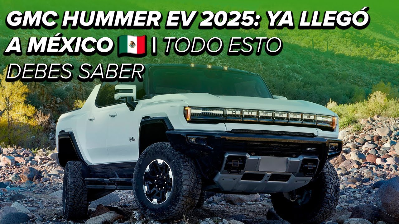 GMC HUMMER EV: Ya está en México y es un gigante de 1,000 hp | Esto ...