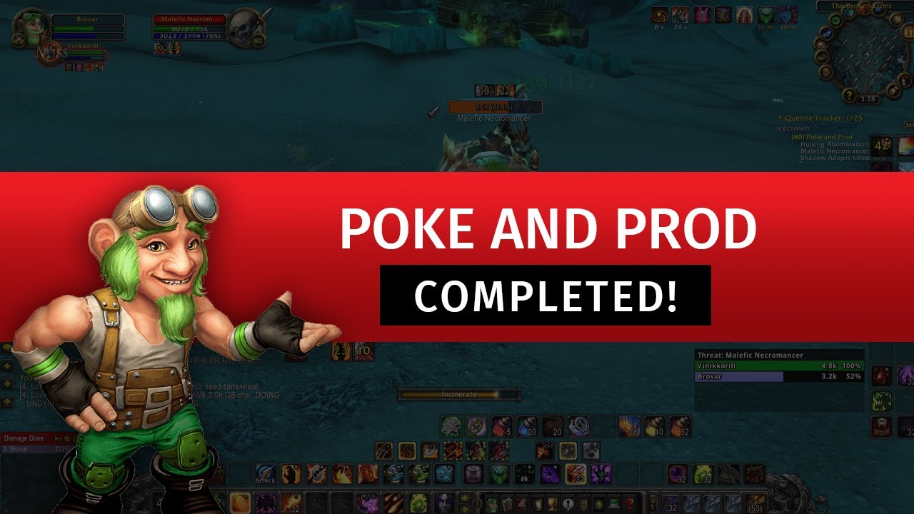 Poke and Prod WotLK Classic Warlock Gnome Wrath of the Lich King ...