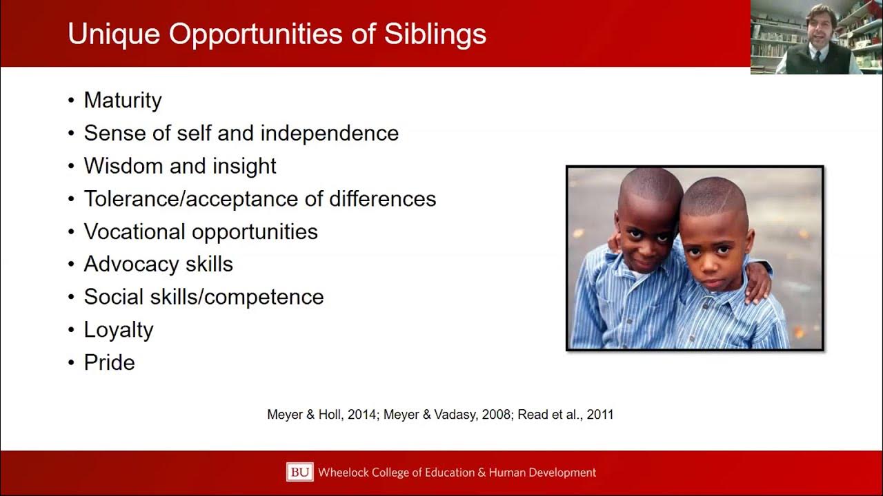 Sibling Roles and Relationships Across the Lifespan - YouTube