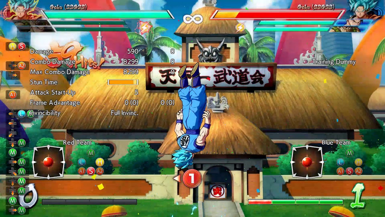 New Team Training Dragon ball fighters z - YouTube