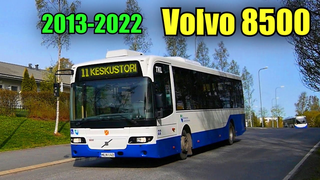Volvo 8500 Buses in Tampere 2014 🇫🇮 - YouTube