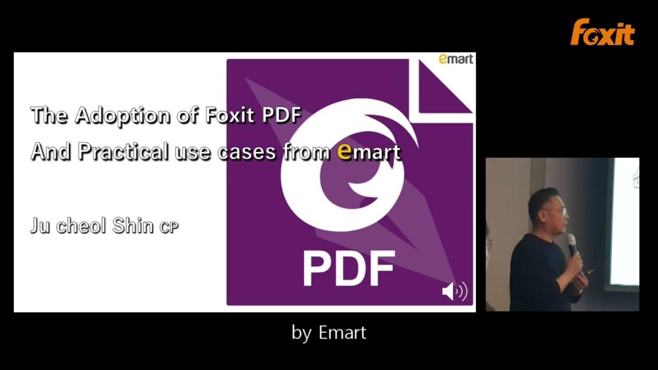 Customer case sharing_MS AIP adoption in Foxit Mobile PDF _ EMART Korea - YouTube