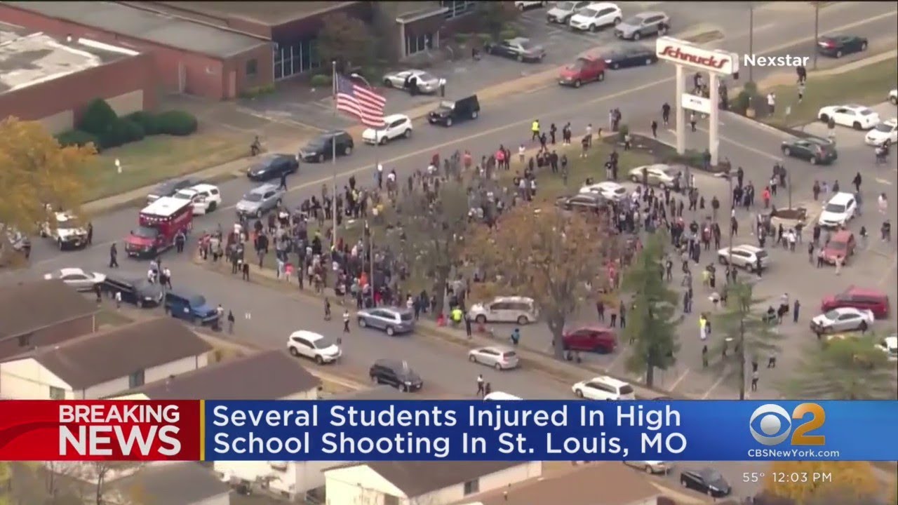 Students injured in St. Louis high school shooting - YouTube