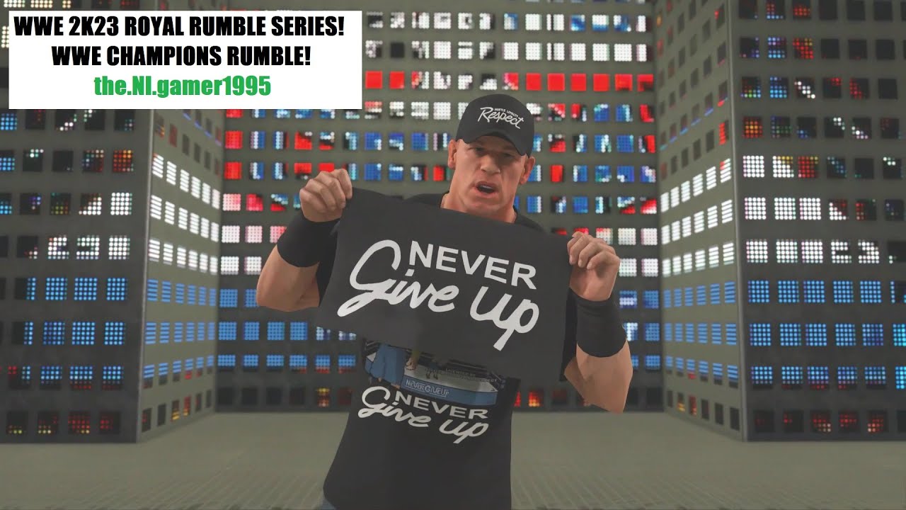 WWE champions rumble! WWE 2K23 royal rumble series 2nd rumble! - YouTube