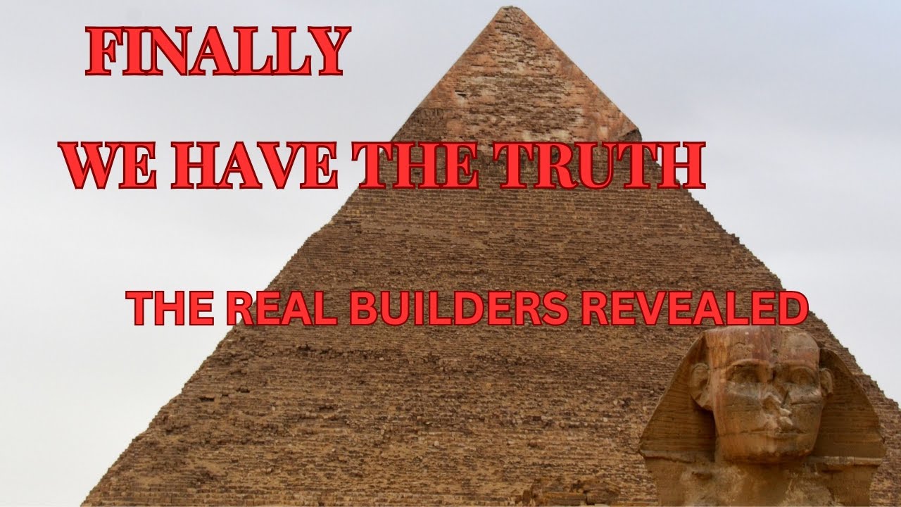 Finally the truth, who built the great pyramid of Giza - YouTube