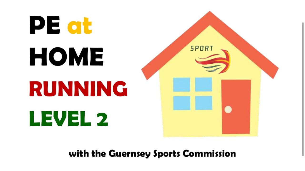 PE at Home | Running | Level 2 - YouTube