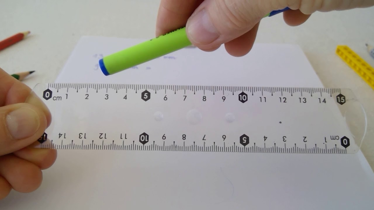 Messen mit dem Lineal - Teil 3 - YouTube