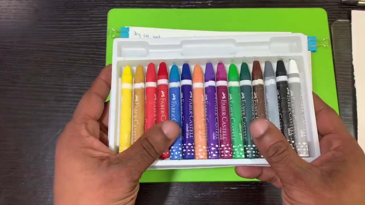 Beginner Watercolor Crayon Tutorial/First Look - YouTube