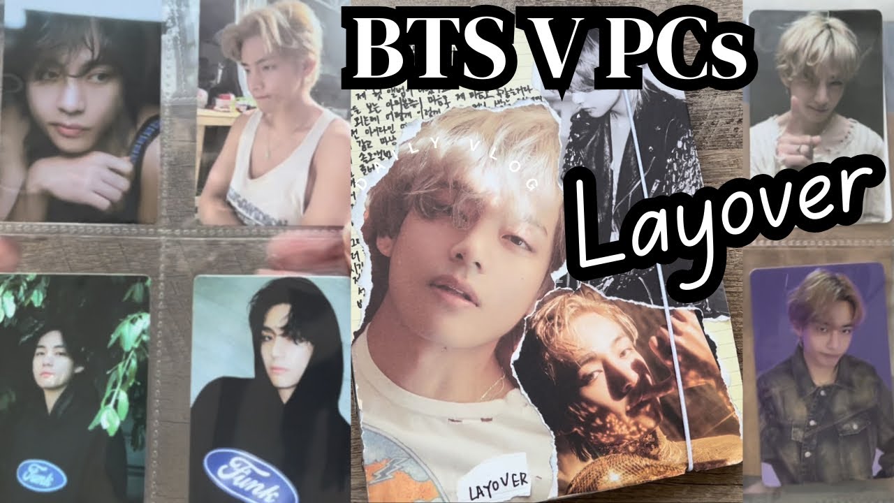 BTS V Layover - Putting My Layover Binder Together - YouTube