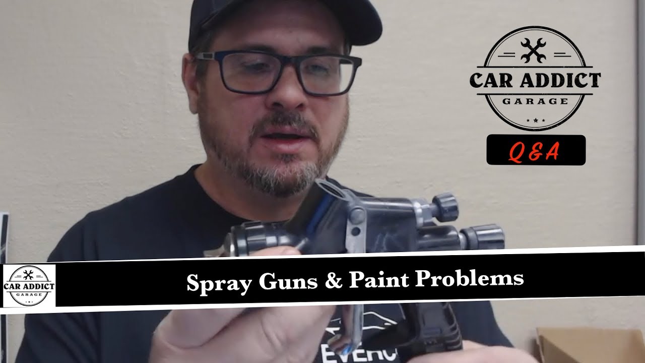 Tekna Spray Gun and Primer and Paint Problems - Q&A - YouTube