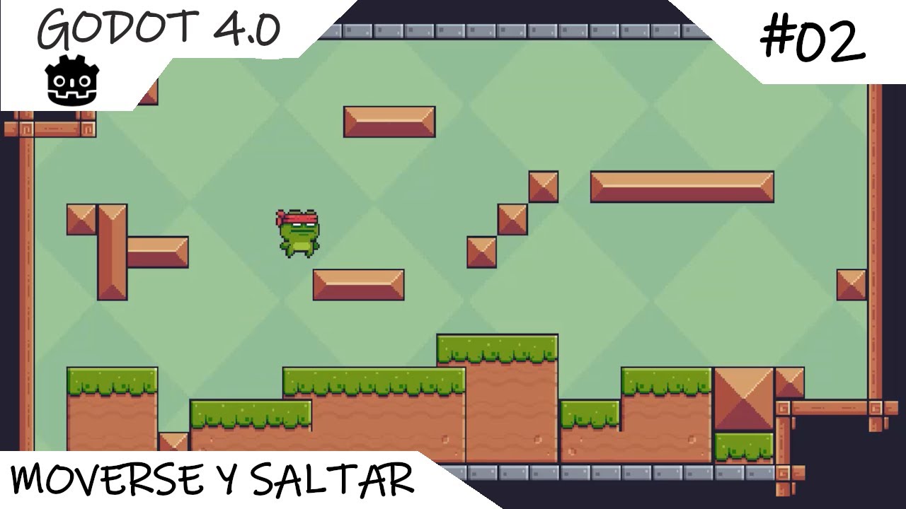 #02. Movimiento del Player /Mover y saltar/ GODOT 4.0 - YouTube