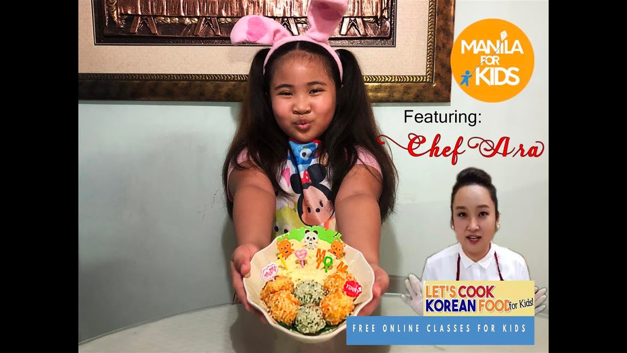 Manila for Kids - Kiddie Chef ( Let's Cook Korean Food ) - YouTube