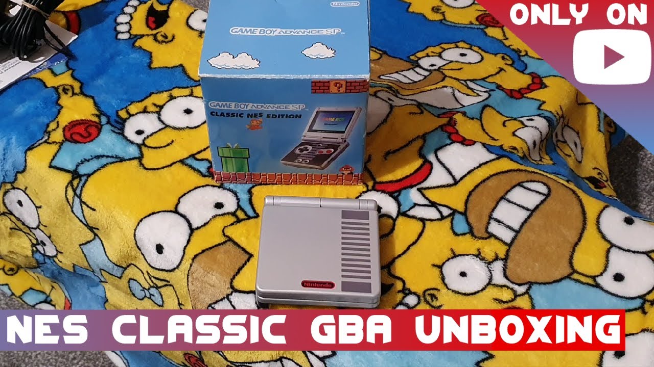 *Limited Edition* Nintendo Classic NES Gameboy Advance SP Unboxing ...