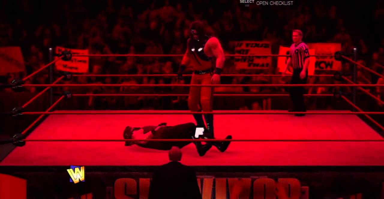 WWE Survivor Series '97 - Kane vs. Mankind - No Holds Barred (WWE '13 ...