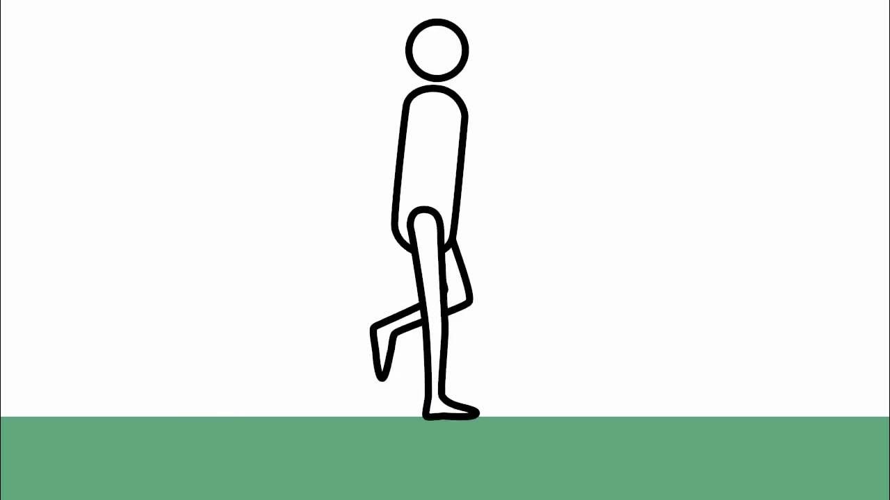 Basic Walk cycle - Synfig - YouTube