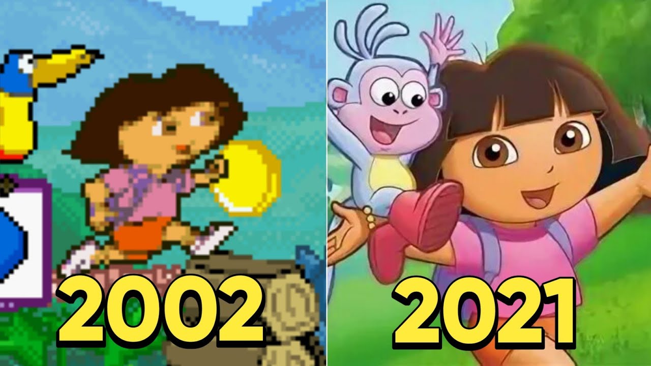 Evolution of Dora the Explorer Games (2002-2021) - YouTube