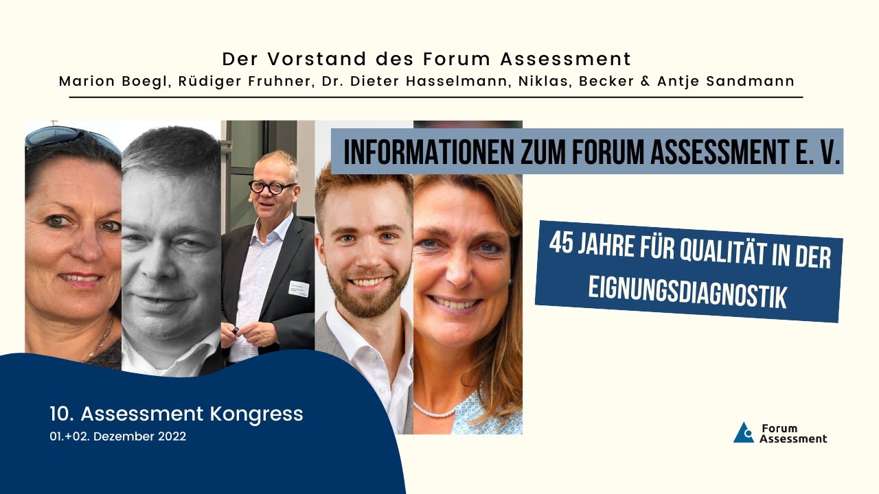 Das Forum Assessment e. V. 2022 - 45 Jahre für Qualität in der ...