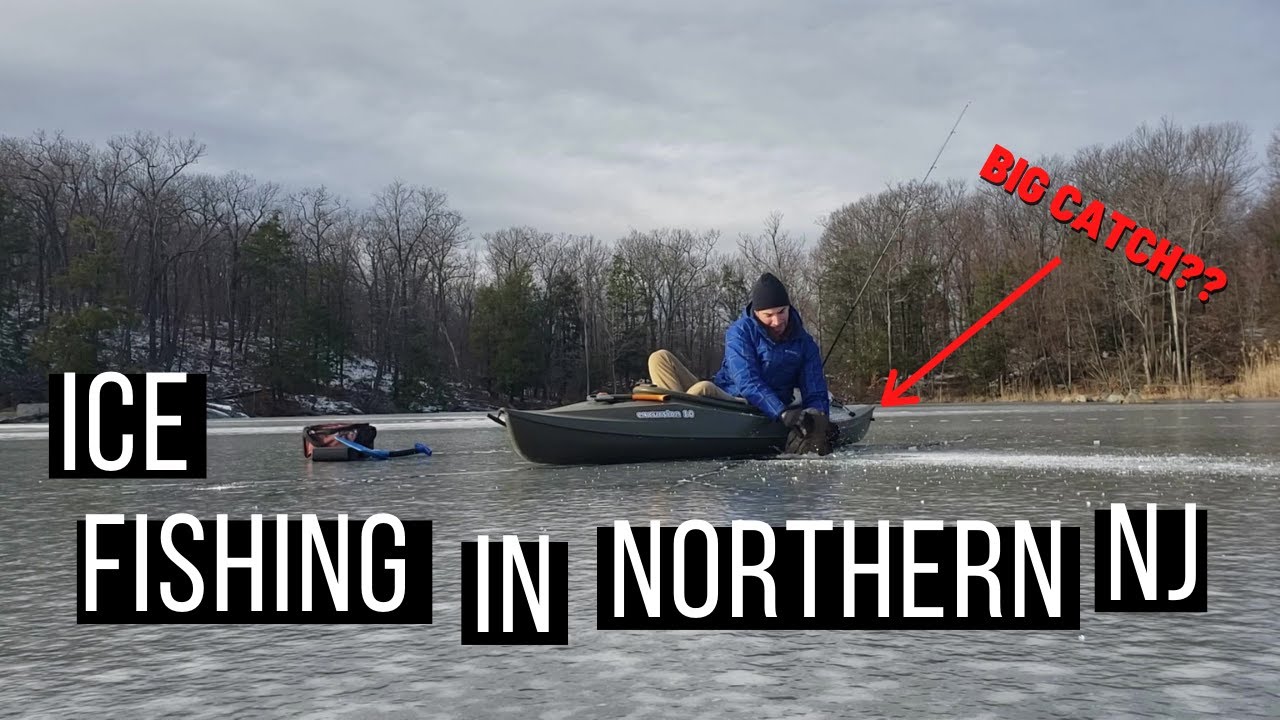 Trying Ice Fishing in Northern NJ - YouTube