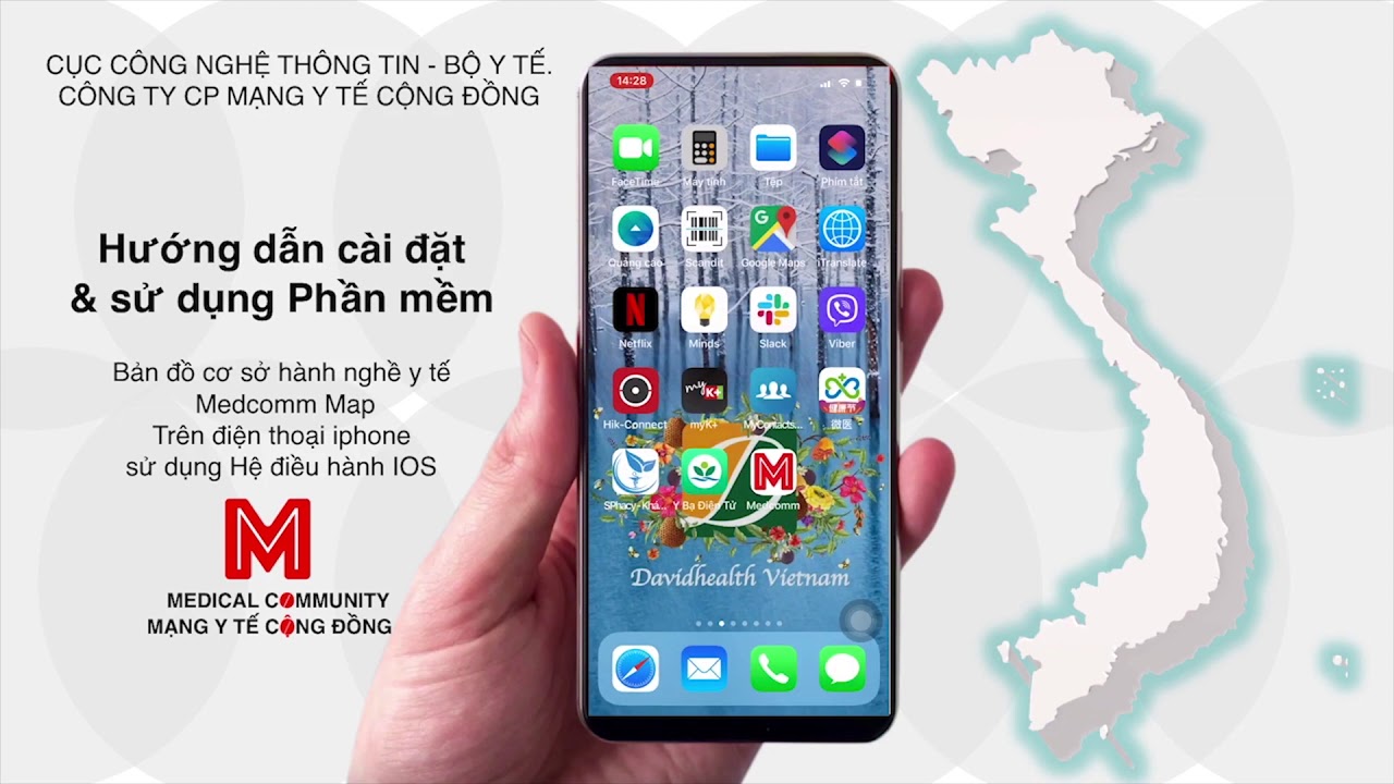 Hướng dẫn cài đặt sử dụng Medcomm Map trên IOS - YouTube