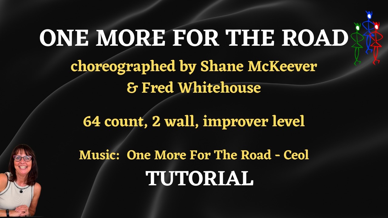 One More For The Road line dance tutorial - YouTube