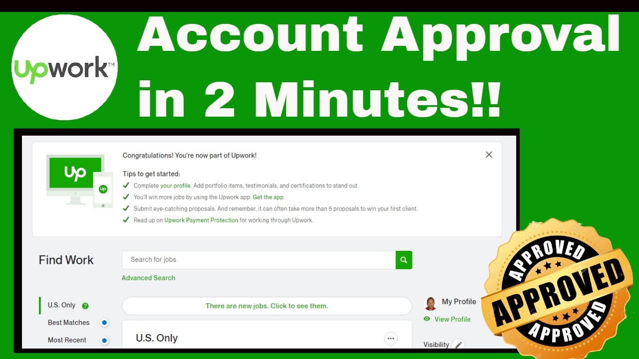 upwork profile approval 2023 I Upwork for Beginners I Complete Tutorial - YouTube