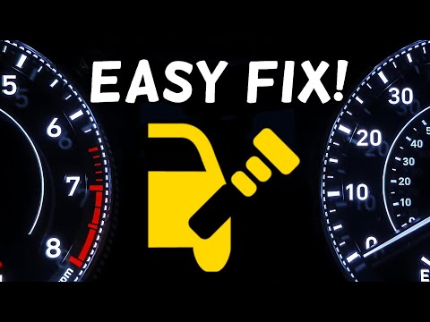 How to Fix & Reset Fuel Cap / Gas Cap Warning Light Stays On or Flashing | Fuel Cap Light On