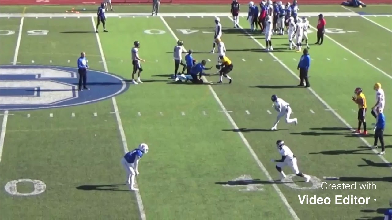 College Gridiron Showcase 2020 Brandy Holmes Wr - YouTube