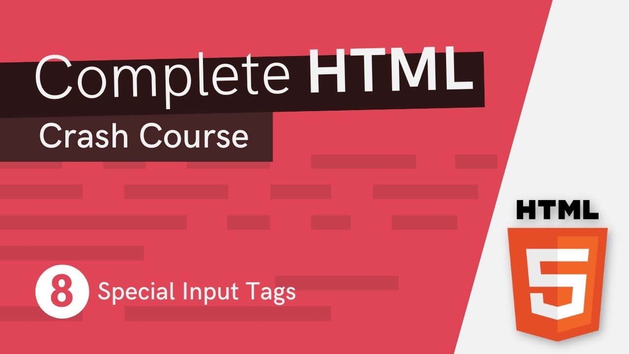 Special Input Tags | HTML Malayalam Tutorial For Beginners #08 - YouTube