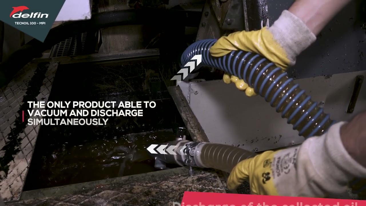 Delfin TC100MPI Oil, Liquid and Swarf Extractor/Separator - YouTube