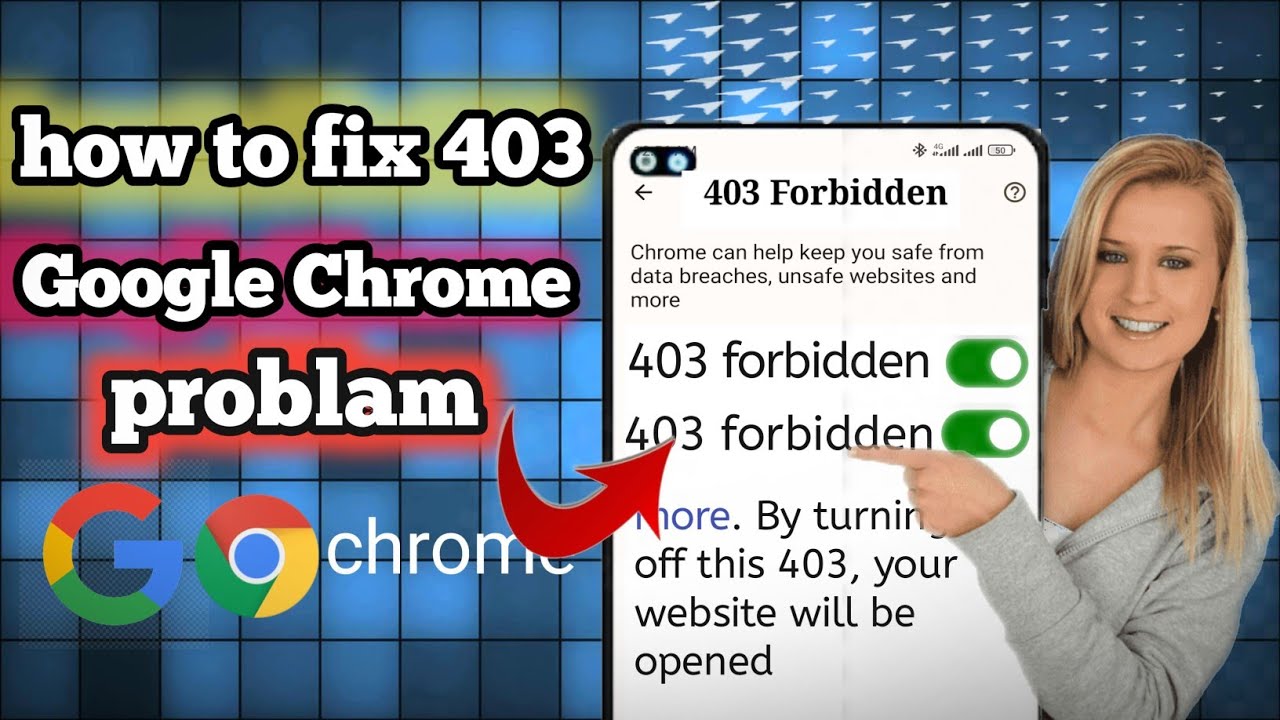 how to fix Google Chrome 403 problam 403 Google Chrome 403 problam kase ...