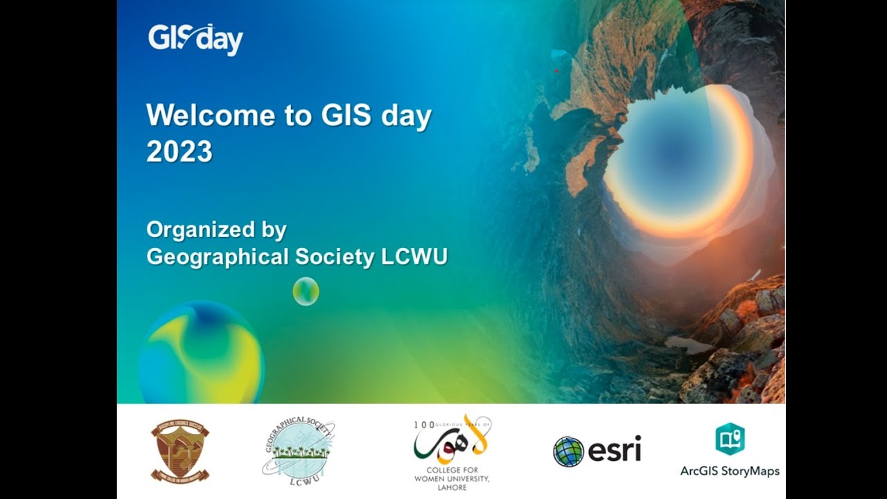 GIS DAY 2023 Department of Geography LCWU Journey of Women Globetrotters - YouTube