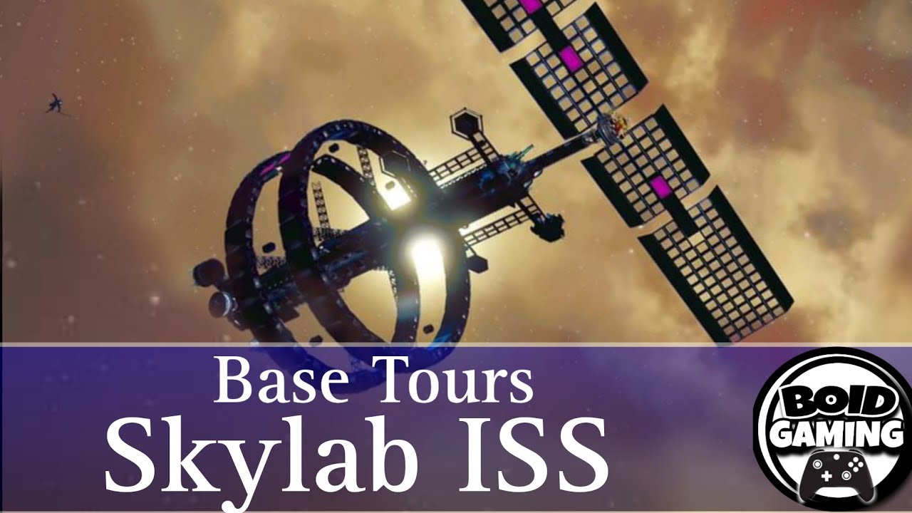 No Man's Sky Base Tours 2024 Skylab ISS By SyFiGuy - YouTube